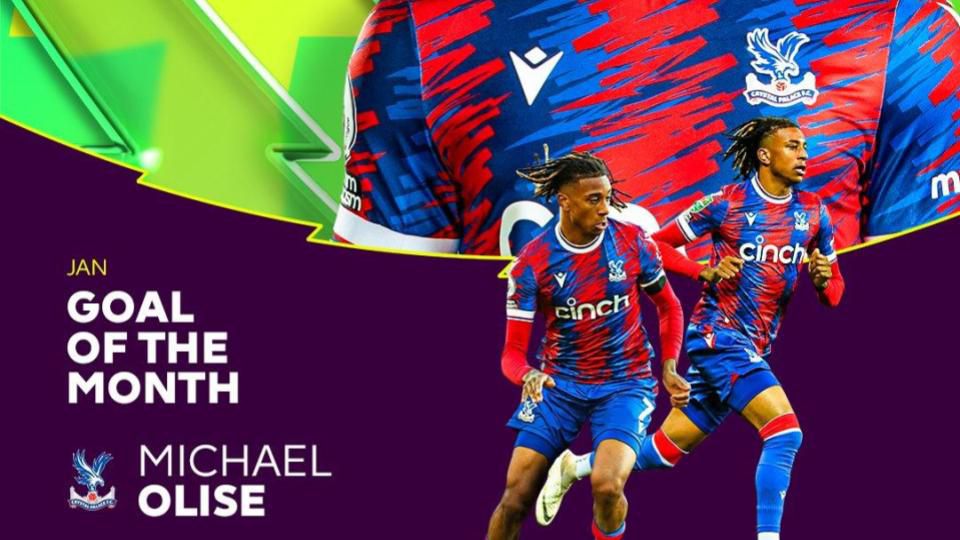 Michael Olise wins goal of the month award | Pulse Sports Nigeria