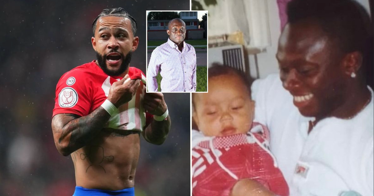 Memphis Depay 'reconciles' with his dad after previously claiming to ...