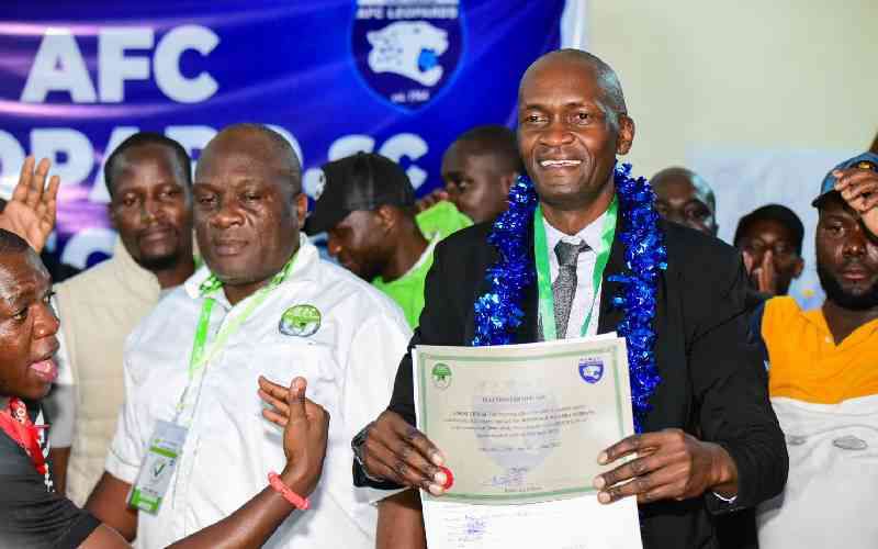 Bonface Ambani's Plan to Turn AFC Leopards Into a Money-Minting ...