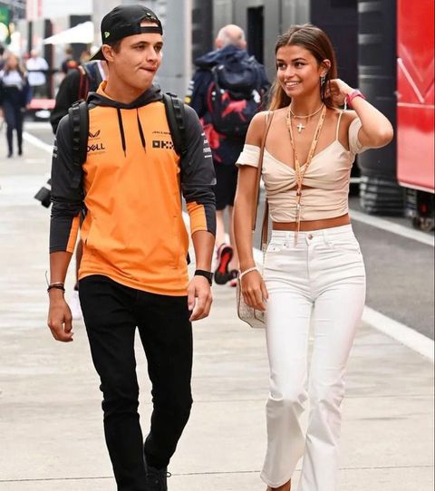 Lando Norris and Magui Corceiro: F1 star finds love with model who ...