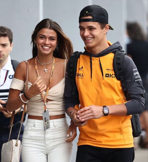 Lando Norris and Magui Corceiro: F1 star finds love with model who ...