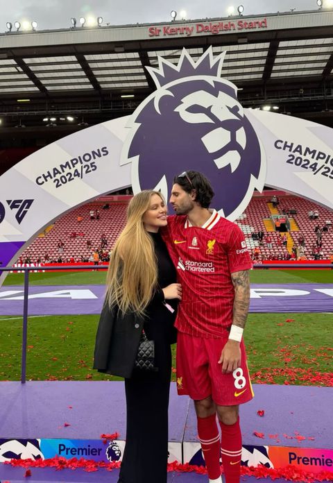 Liverpool star Dominik Szoboszlai announces birth of first child ...
