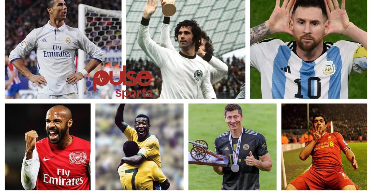 Top 10 Best Finishers in Football History (RANKED) | Pulse Sports Nigeria