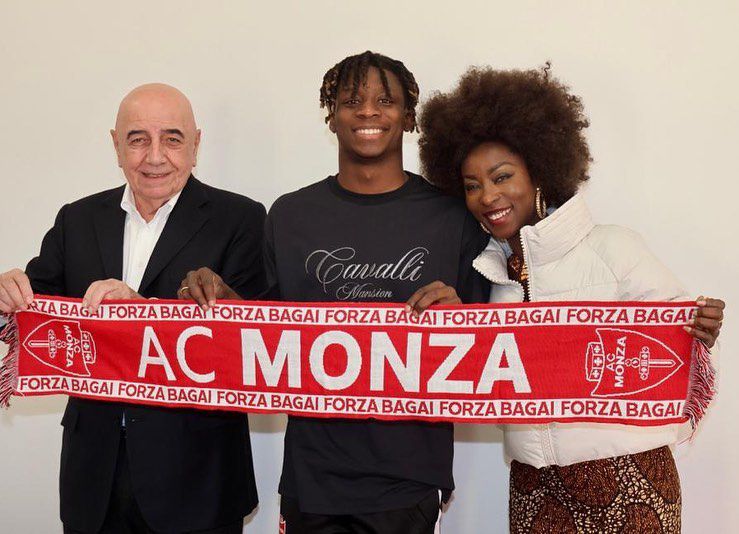 Obafemi Martins celebrates as son Kevin joins Monza | Pulse Sports Nigeria