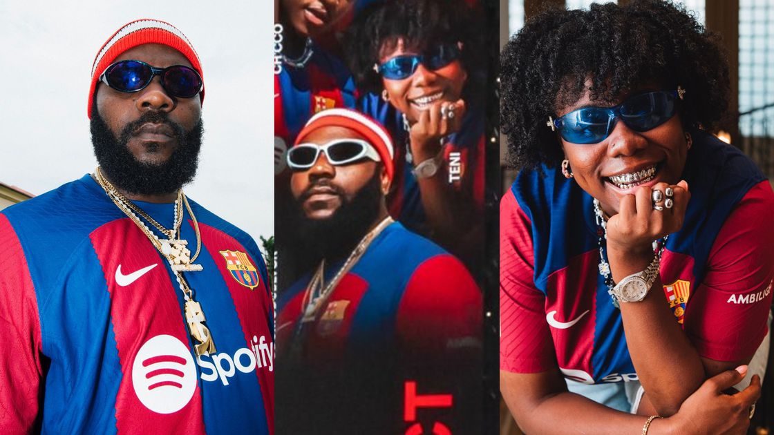 Barcelona brands Teni and Odumodublvck: Nigerian stars headline Barca ...