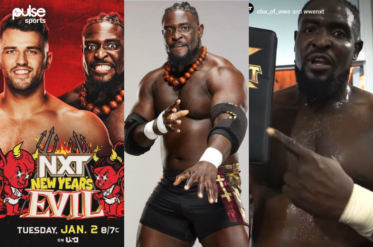 Oba Femi: Former Nigerian athlete shakes the wrestling world by winning ...