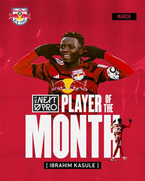 More history for Kasule as he wins record Player of the Month award in ...