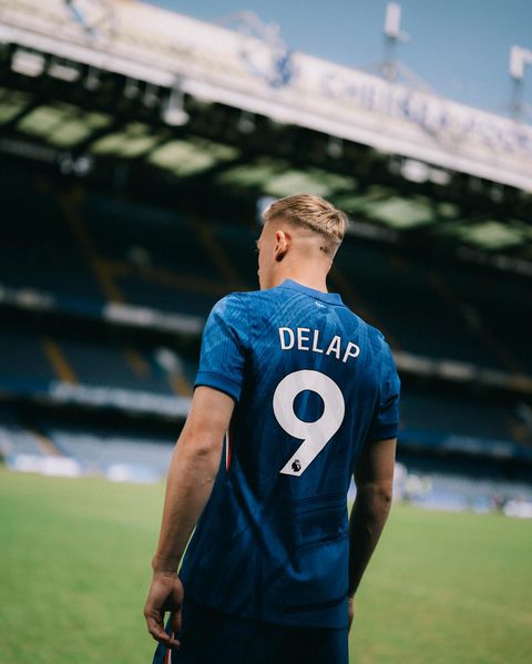 Liam Delap unveiled to wear Chelsea's cursed Number 9 | Pulse Sports ...