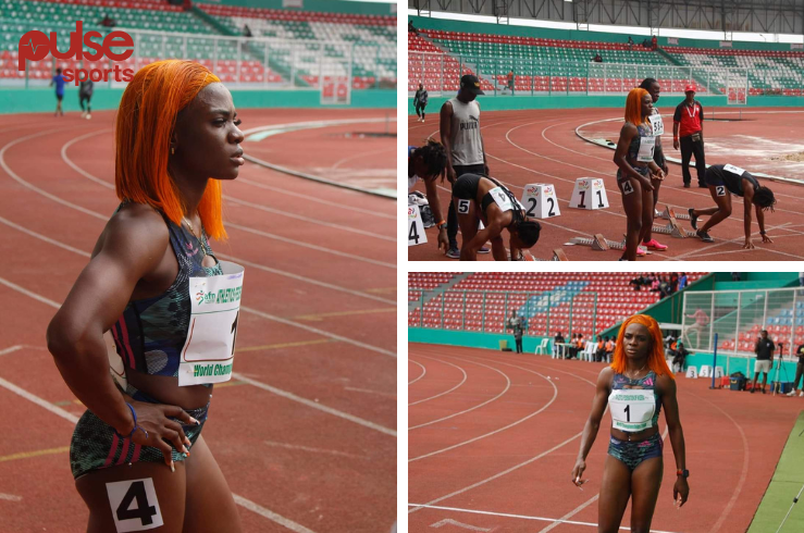 Empty stadium greets Tobi Amusan's return at the 2023 Nigeria Trials in ...