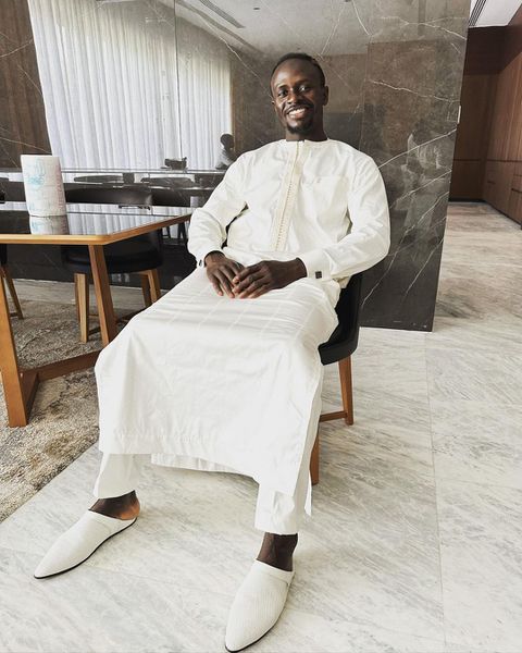 'A new blessing' – Al Nassr confirm Sadio Mane, 32, and his 19-year-old wife Aisha Tamba have ...