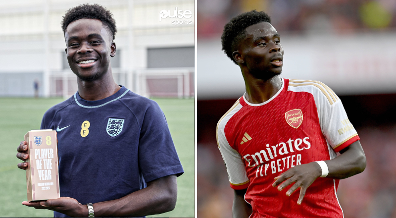 Saka beats Kane to consecutive Player of the Year awards | Pulse Sports ...