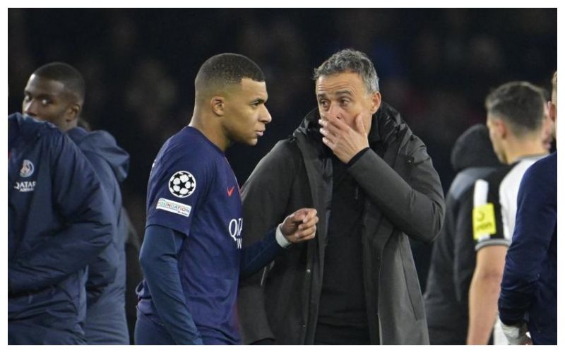 Luis Enrique confirms Kylian Mbappe's impending departure away from PSG ...