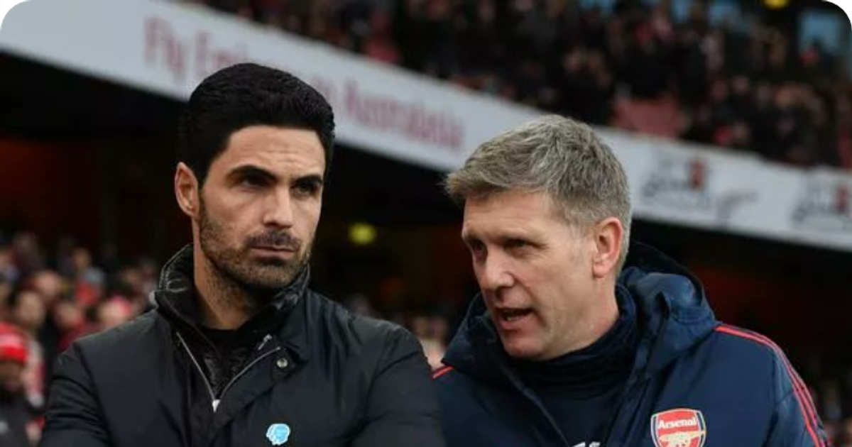 Arsenal confirm the departure of Mikel Arteta's assistant Steve Round ...