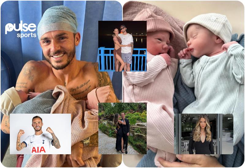 James Maddison’s partner gives birth to twins after completing Spurs ...