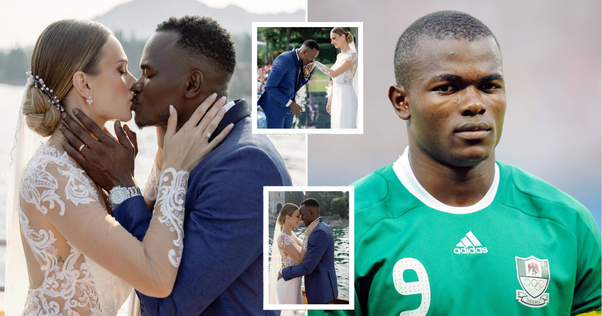 Former Super Eagles striker Victor Obinna Nsofor formally weds his ...