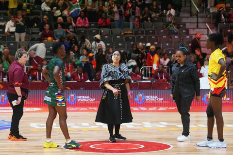 2023 Netball World Cup: Best photos as Uganda defeated South Africa 49-47 to finish fifth ...