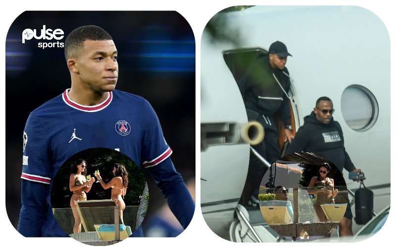 Kylian Mbappe jets off on holiday with two stunning friends despite PSG ...