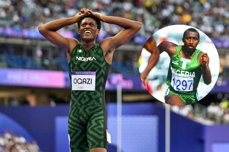 Paris 2024: Samuel Ogazi makes Nigeria's first 400m Olympic final in 36 ...