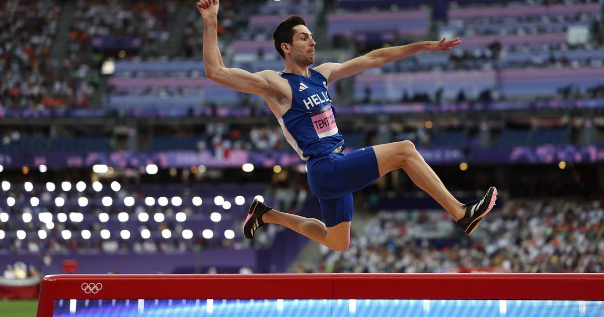 Paris 2024: Greece's Miltiadis Tentoglou defends his title with ...