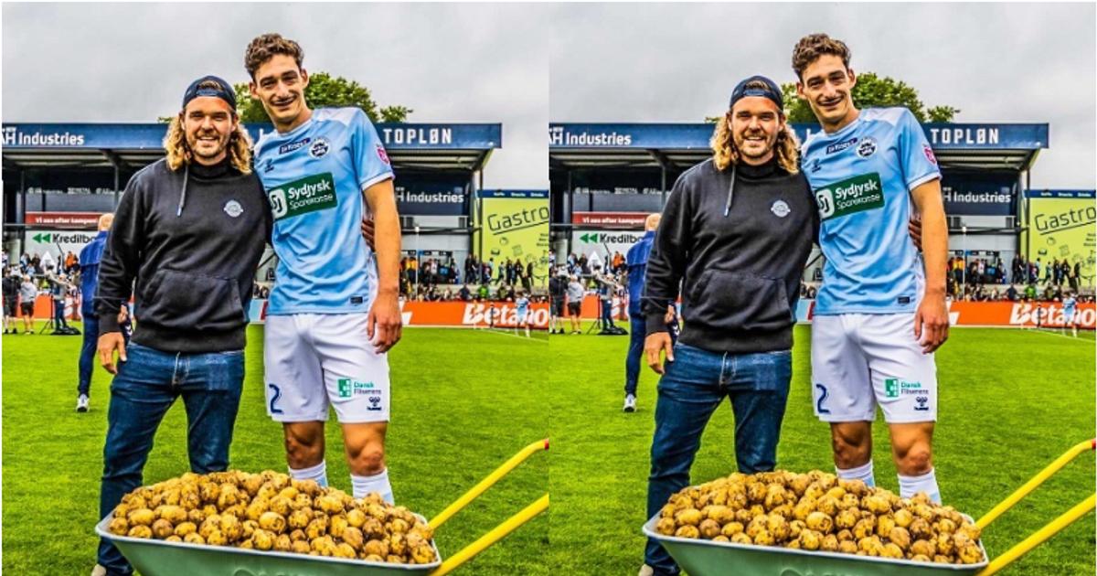 Player gets Potatoes for winning man of the match | Pulse Sports Nigeria