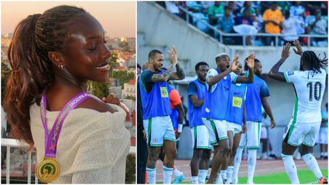 Show up for Super Falcons too - African champion Alozie calls for equal support after Nigeria ...
