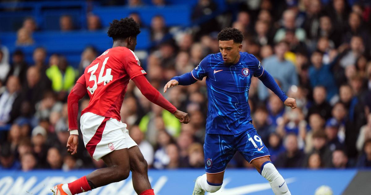 Aina halts Chelsea's 5-game winning streak as 10-man Nottingham Forest ...
