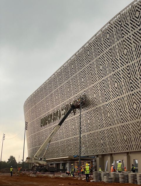 Photos: Rwanda's magnificent Amahoro Stadium closer to completion, set ...
