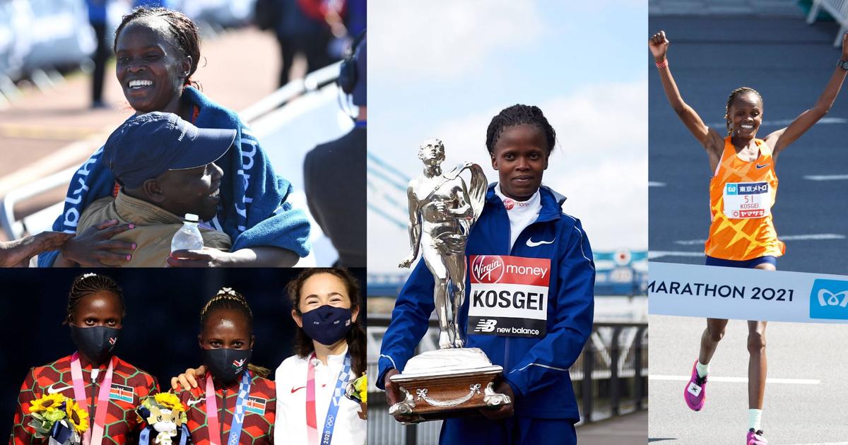 Brigid Kosgei Net Worth: Age, Family, Career, World Records, Husband ...