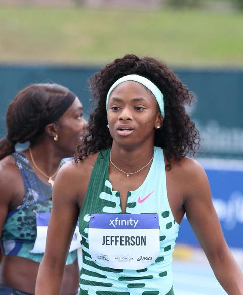 Melissa Jefferson-Wooden Dominates 100m at Miami Grand Slam, Defeats ...