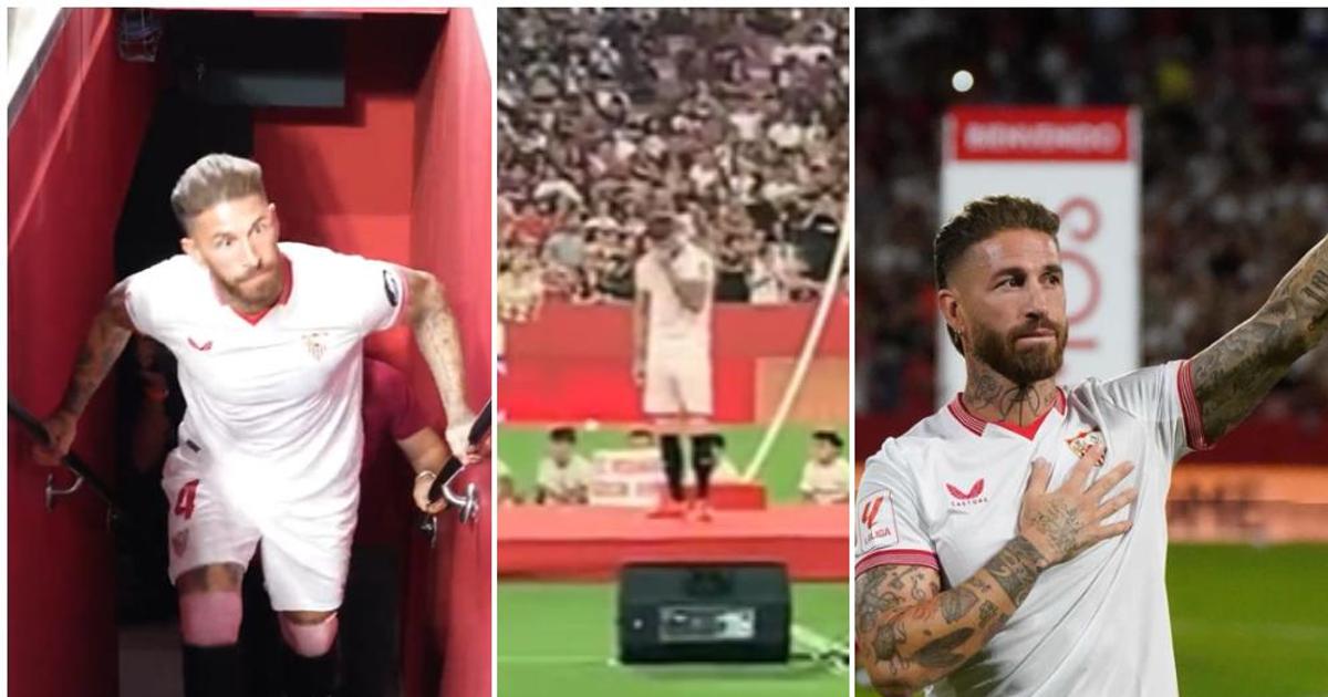 Sergio Ramos: Over 22, 000 fans watch Real Madrid legend cry in Sevilla ...