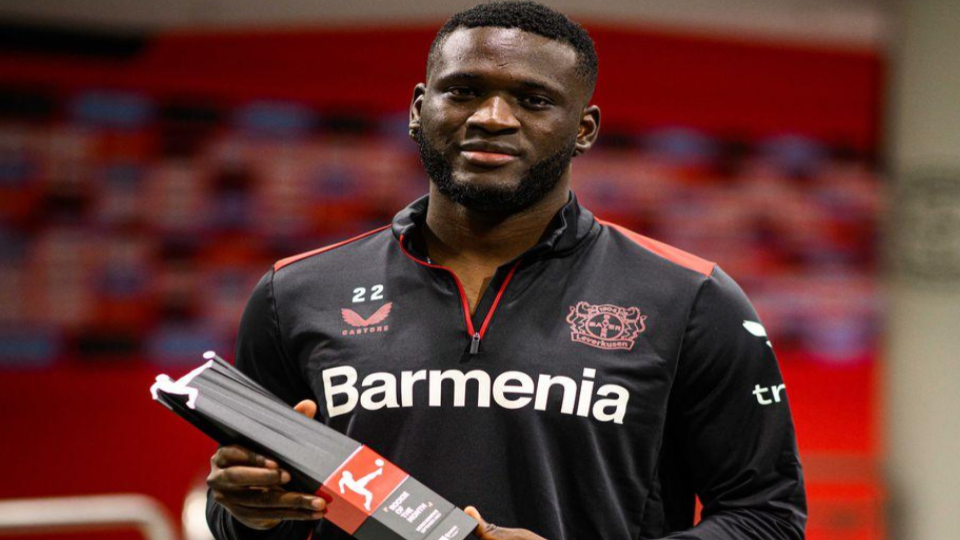 Victor Boniface in line to win third consecutive Bundesliga award ...