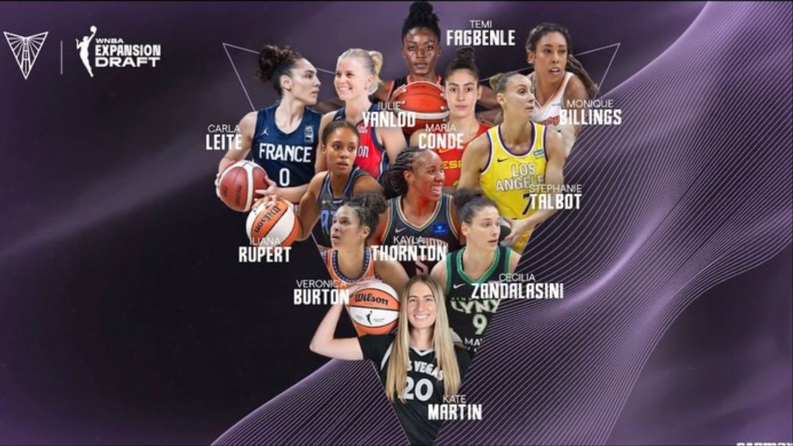 Golden State Valkyries select 11 players in WNBA Expansion Draft ...