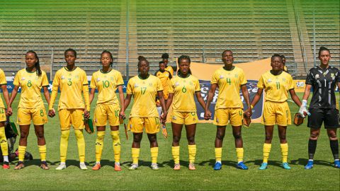 South Africa 1-3 Nigeria: Flamingos beat Bantwana in 1st leg World Cup ...