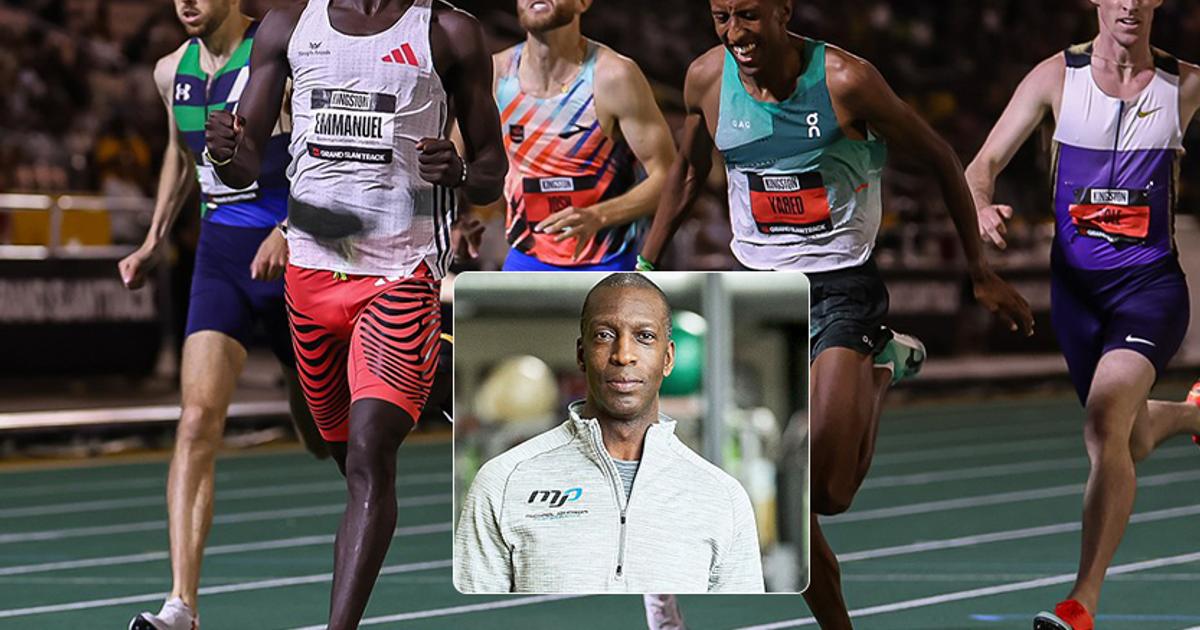 Michael Johnson backs down after Emmanuel Wanyonyi Grand Slam Track ...