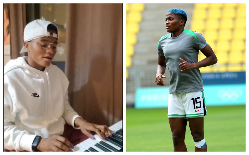 Super Falcons star Ajibade learns new skill following Olympic ...