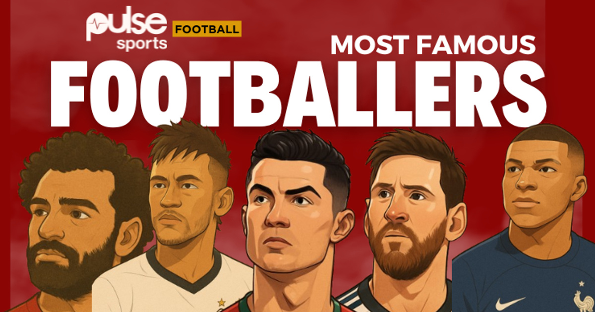 Top 10 Most Famous Footballers in the World (2025) | Pulse Sports Nigeria