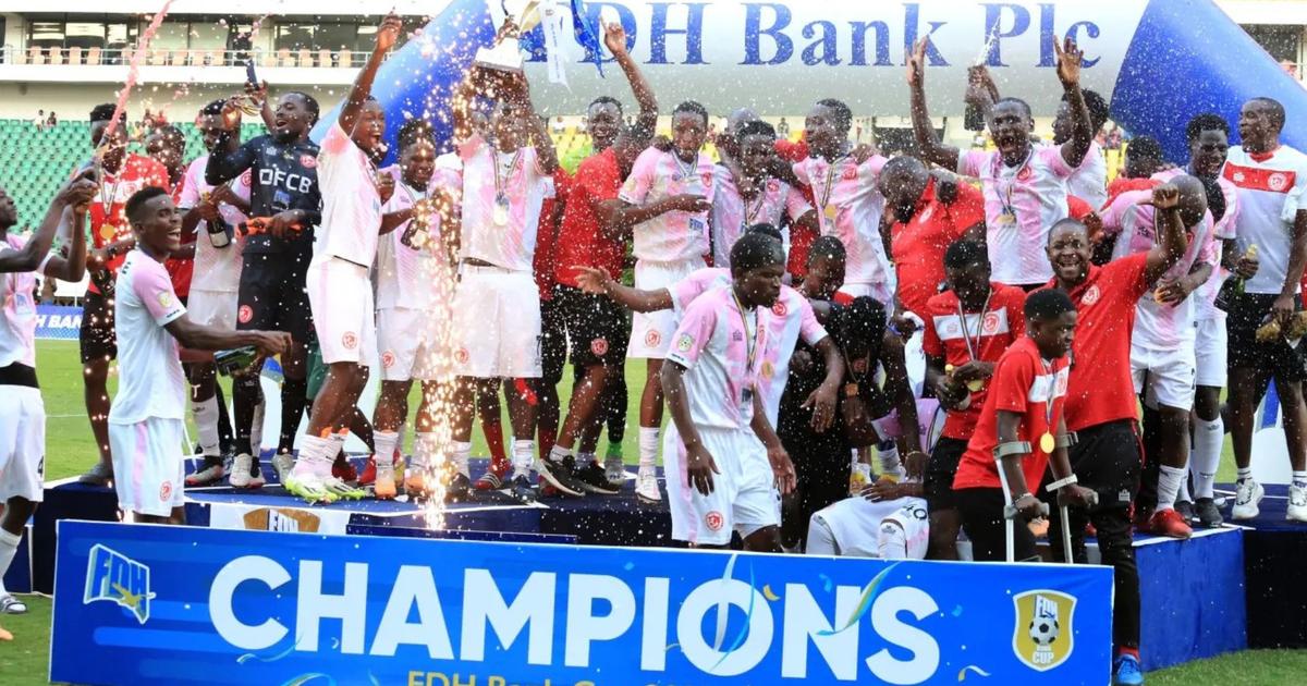 Kenyan duo Clyde Senaji and Collins Okumu lift first trophy in Malawi ...