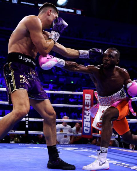 Linus Udofia: Nigerian boxer says swollen eye vs Kieron Conway cost him ...