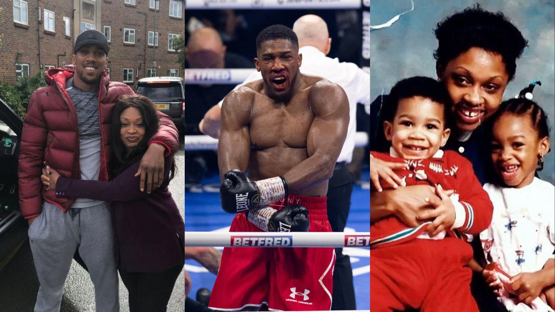 Mummy's boy Anthony Joshua says he still lives with his mother despite ...