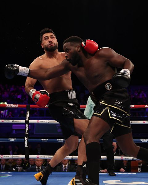 Lawrence Okolie: Nigerian-born boxer stops Hussein Muhamed in ...