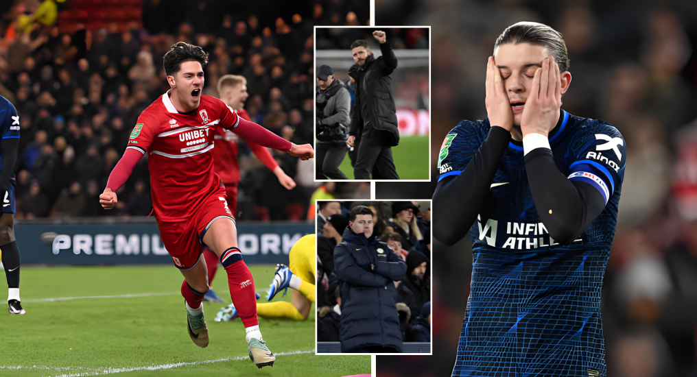 Middlesbrough 1-0 Chelsea: Wasteful Blues suffer familiar ...