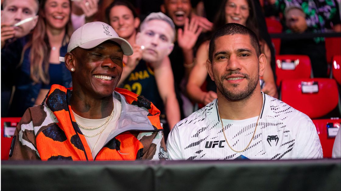 Israel Adesanya and Alex Pereira: Nigerian Stylebender reconciles with ...