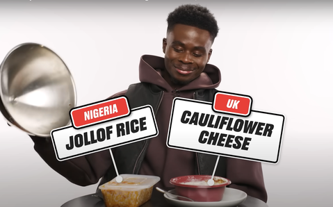 ‘My mum puts fish when she makes it’ - Arsenal star Bukayo Saka hails ...