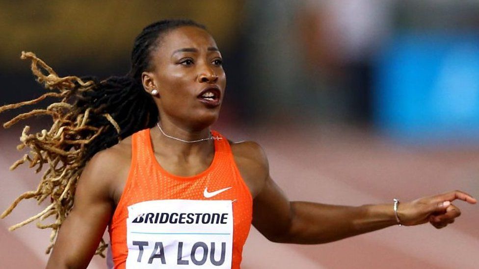 Africa's fastest woman pays homage to one of the greatest sprinters in ...