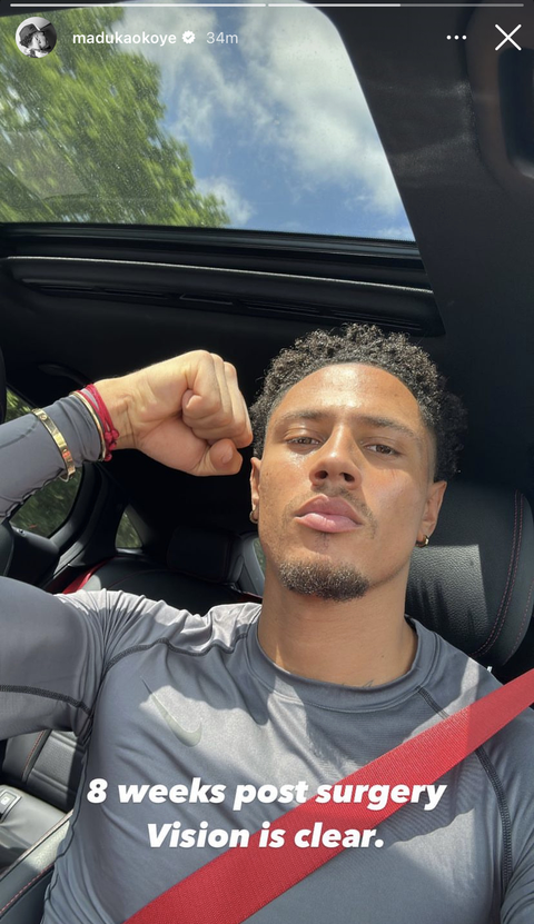 Why I named my son Isaiah - Maduka Okoye's girlfriend reveals | Pulse ...