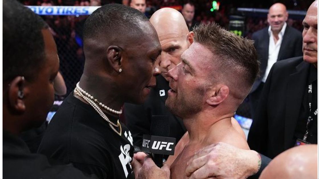 Israel Adesanya: Reactions as Nigerian UFC Champion calls Dricu Du ...