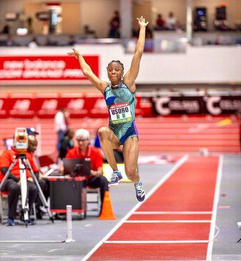 Ruth Usoro qualifies for Paris Olympics with world-leading mark of 6 ...