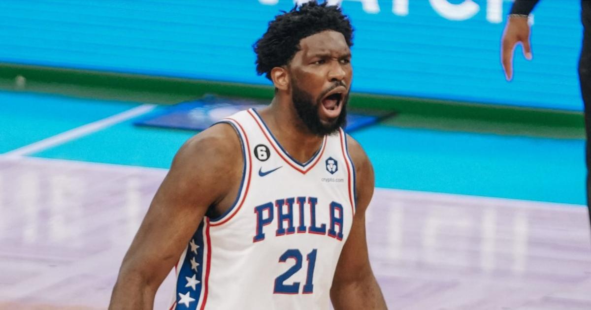 Joel Embiid makes first appearance in 8 months for 76ers ahead of ...