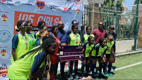 Ronaldo fan Gift inspires Leadforte to glory in N9m-rated U15 Girls football tourney | Pulse ...