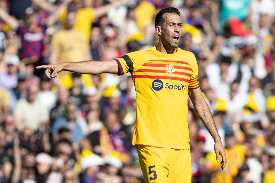 Sergio Busquets' Barcelona career in numbers as he leaves | Pulse ...